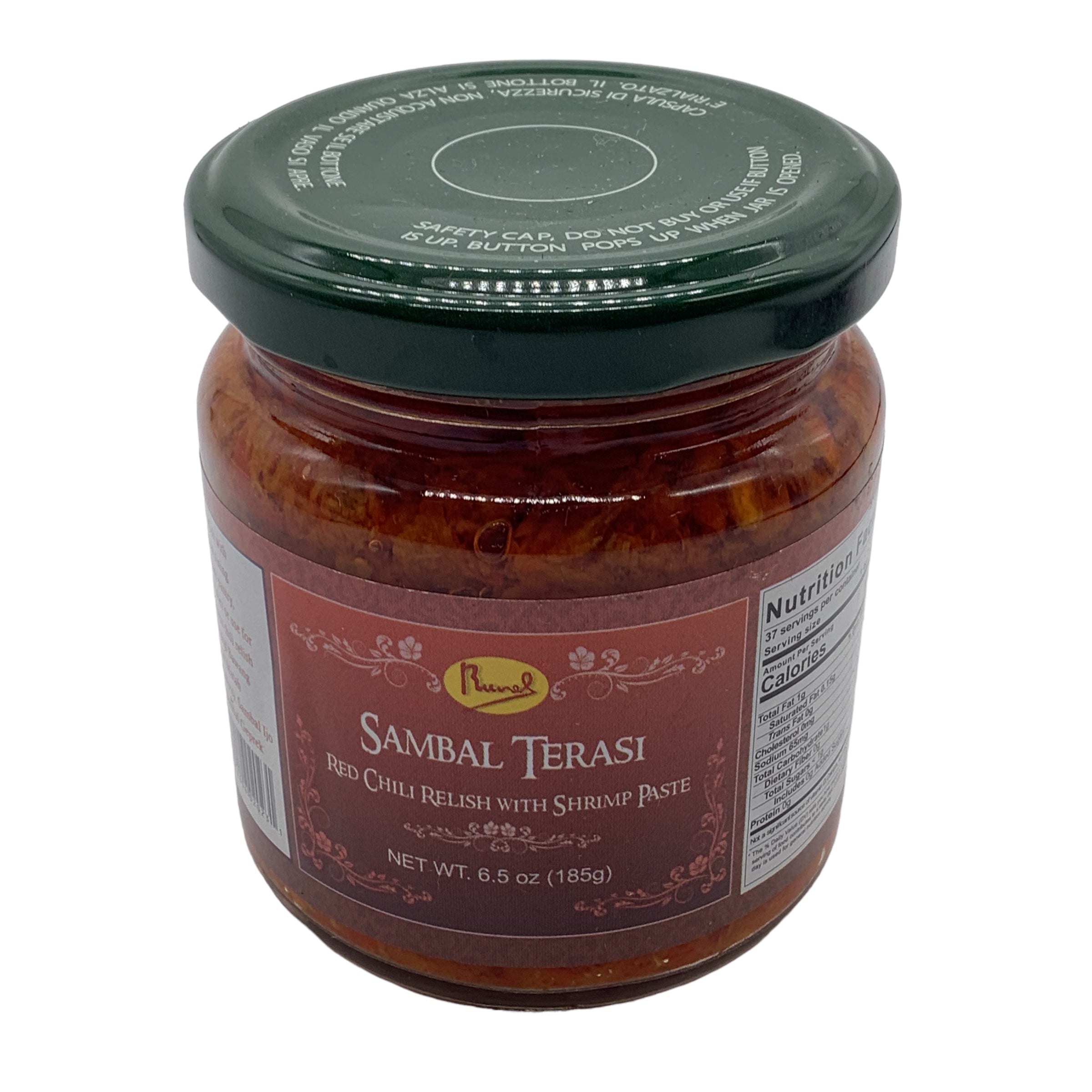 Runel Sambal Terasi - Red Chili Relish With Shrimp Paste – Asia Mart ...