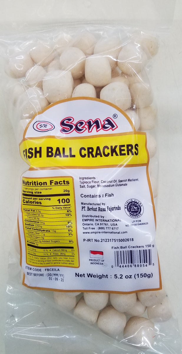 Sena Fish Ball Crackers – Asia Mart, Santa Rosa