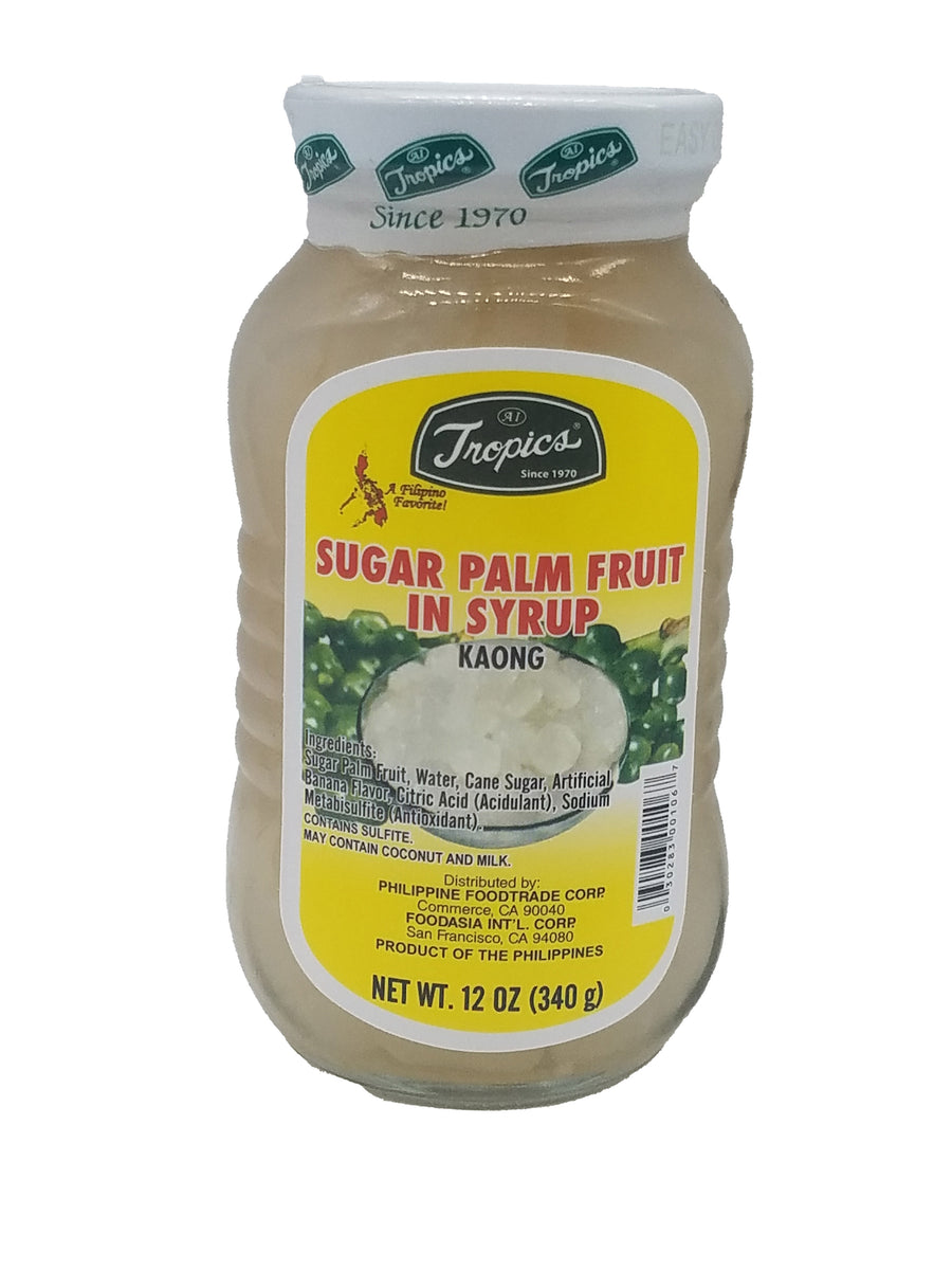 Tropics Sugar Palm Fruit in Syrup (Kaong) – Asia Mart, Santa Rosa