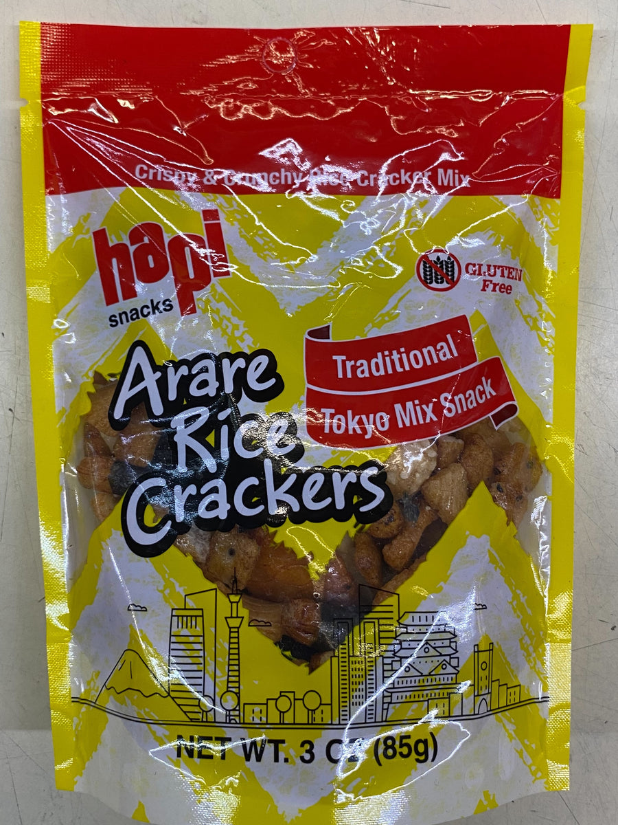 Hapi Traditional Tokyo Mix Arare Rice Crackers – Asia Mart, Santa Rosa