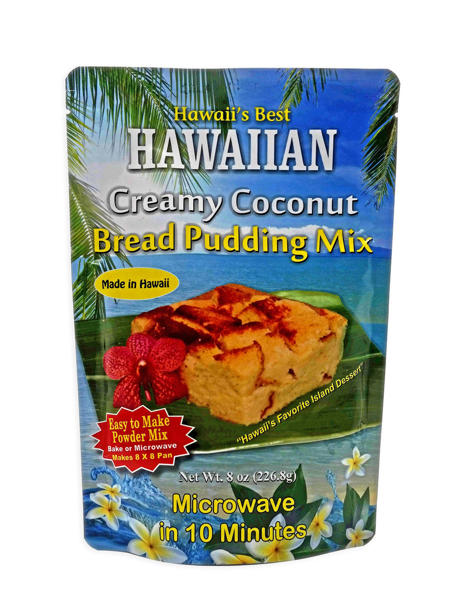 Hawaii's Best Hawaiian Creamy Coconut Bread Pudding Mix – Asia Mart ...