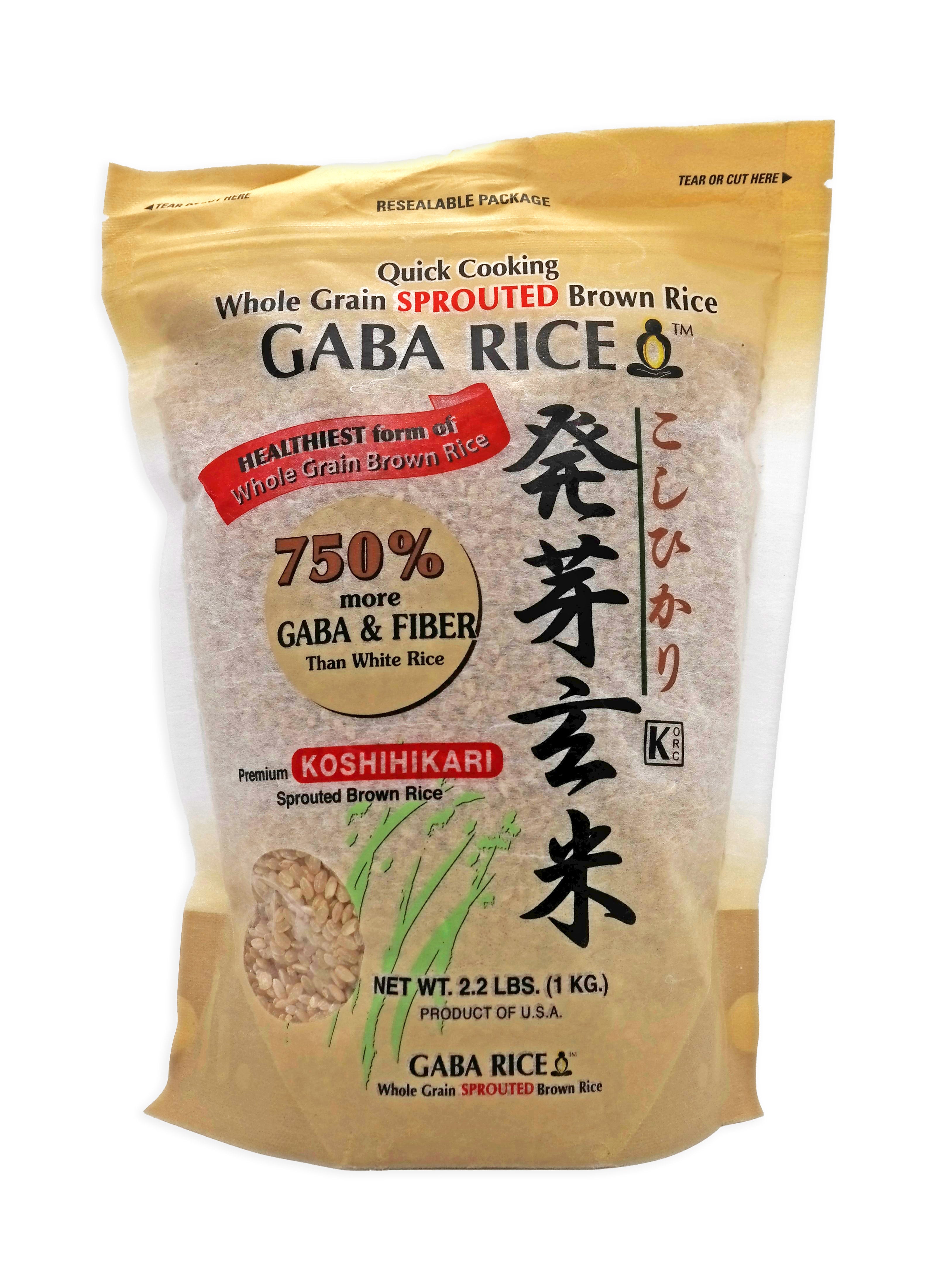 Sun Valley Quick Cooking Whole Grain Sprouted Brown Rice - Gaba Rice 2 ...
