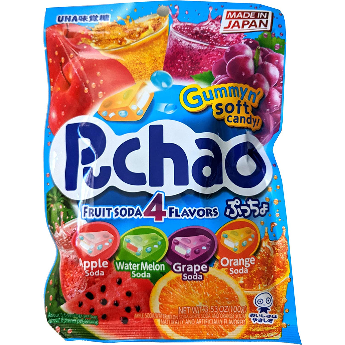 Puchao Chewy Candy Fruits Soda 4 Flavor – Asia Mart, Santa Rosa